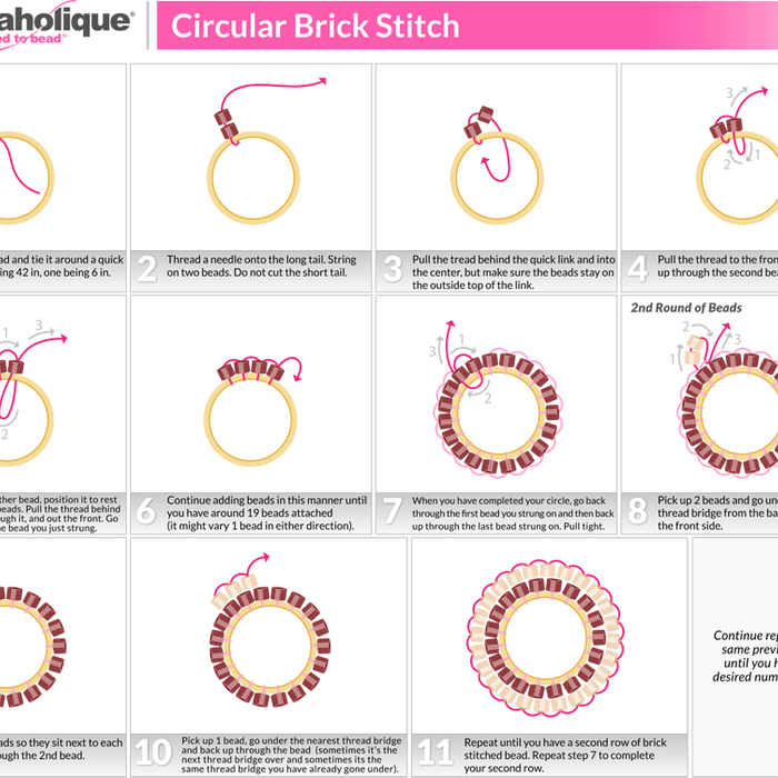 Techniques & Guides — Tagged "bead weaving" — Beadaholique