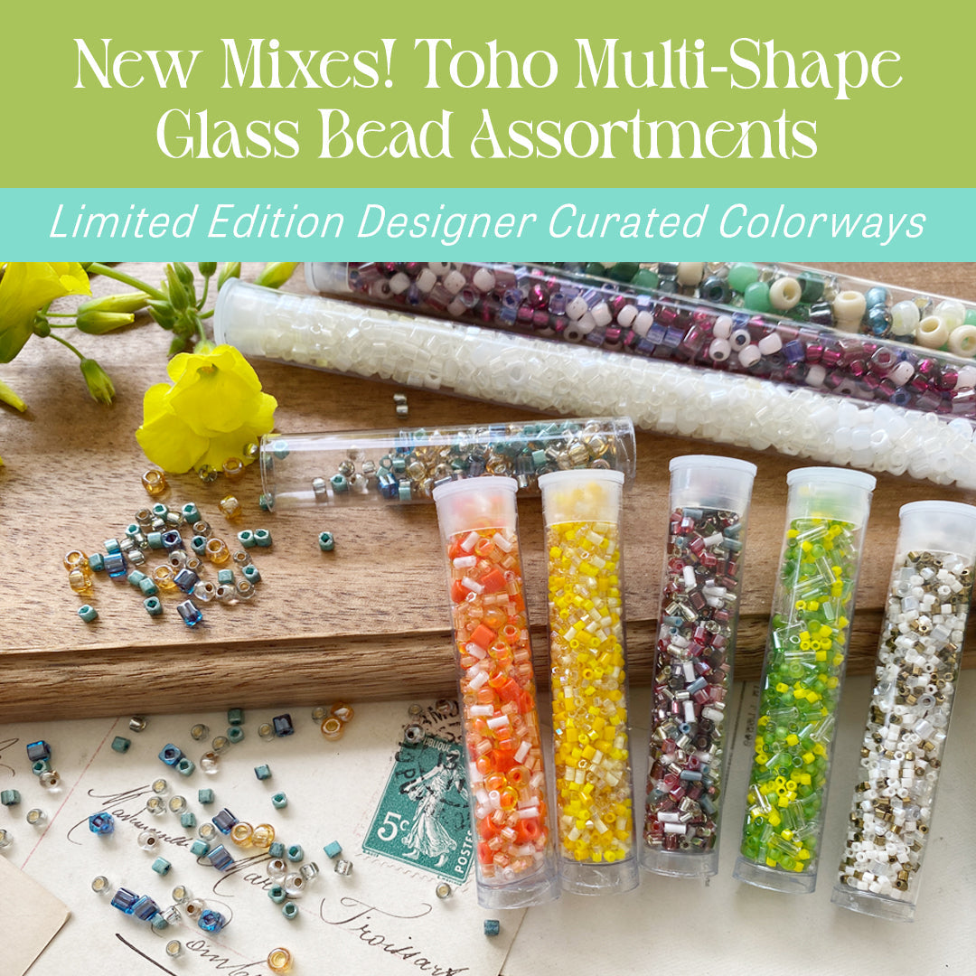 New Limited Edition Toho Multi-Shape Glass Bead Mix Assortments ...