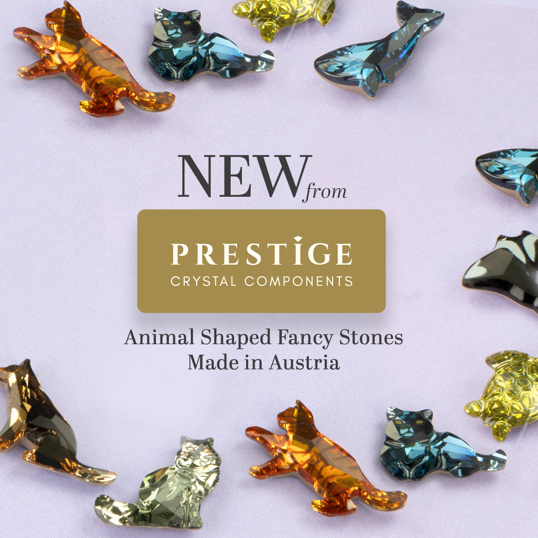 New PRESTIGE Crystal Animal Fancy Stones — Beadaholique