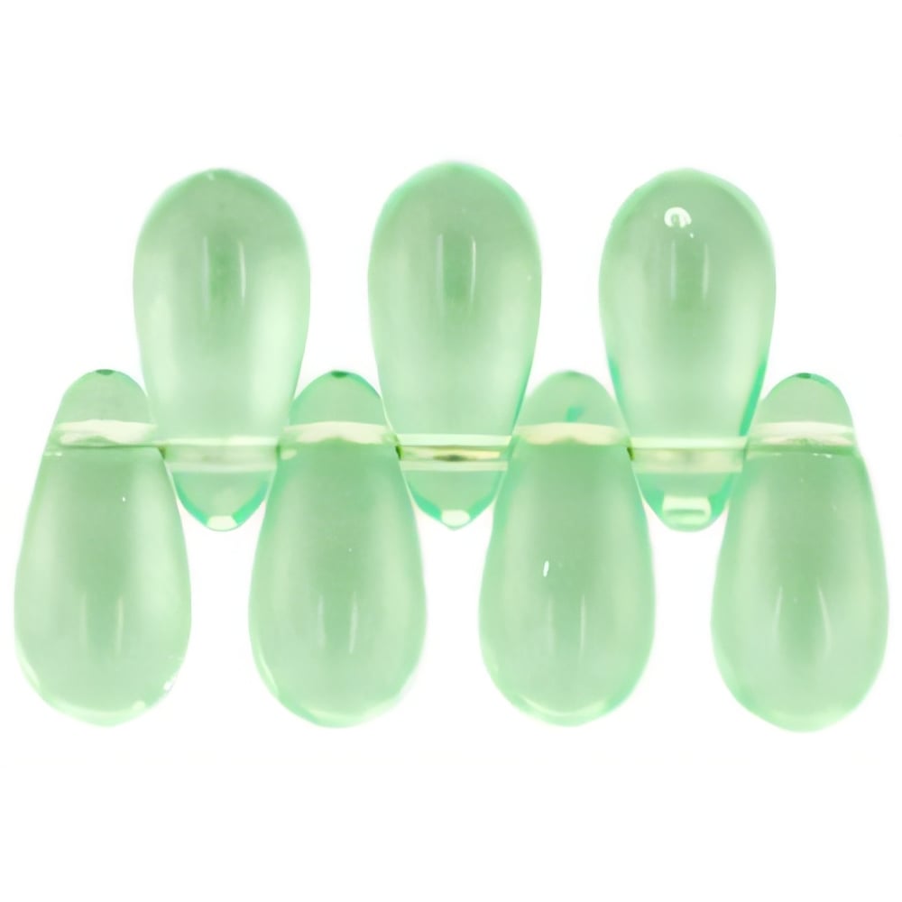 Czech Tear Drops 10 x 5mm: Peridot (50pcs) — Beadaholique
