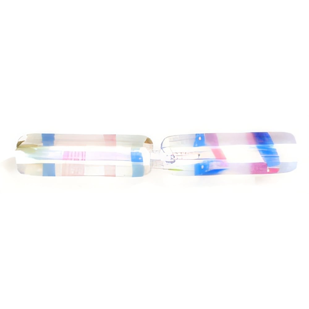 Czech Long Tubes 14 x 4mm Luster - Crystal Color (25pcs) — Beadaholique