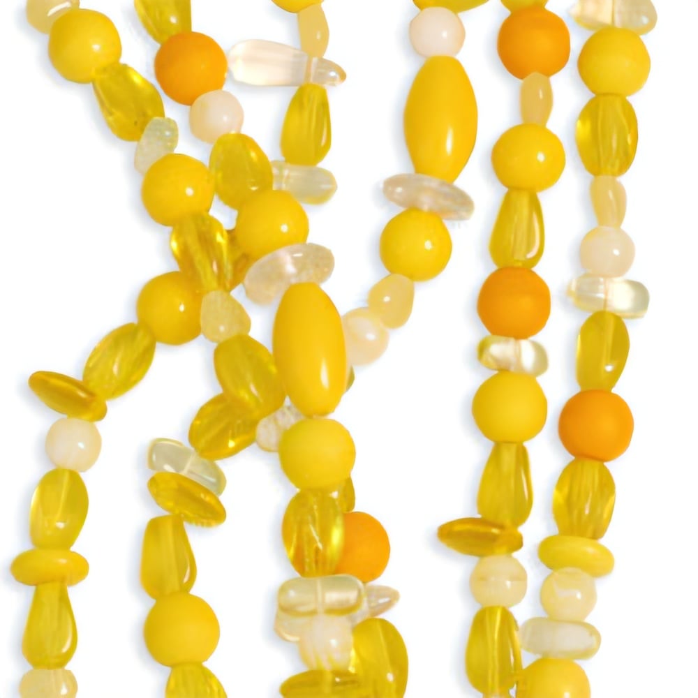 Czech Strung Pressed Bead Mixes Round 4mm- Ethereal Mix — Beadaholique