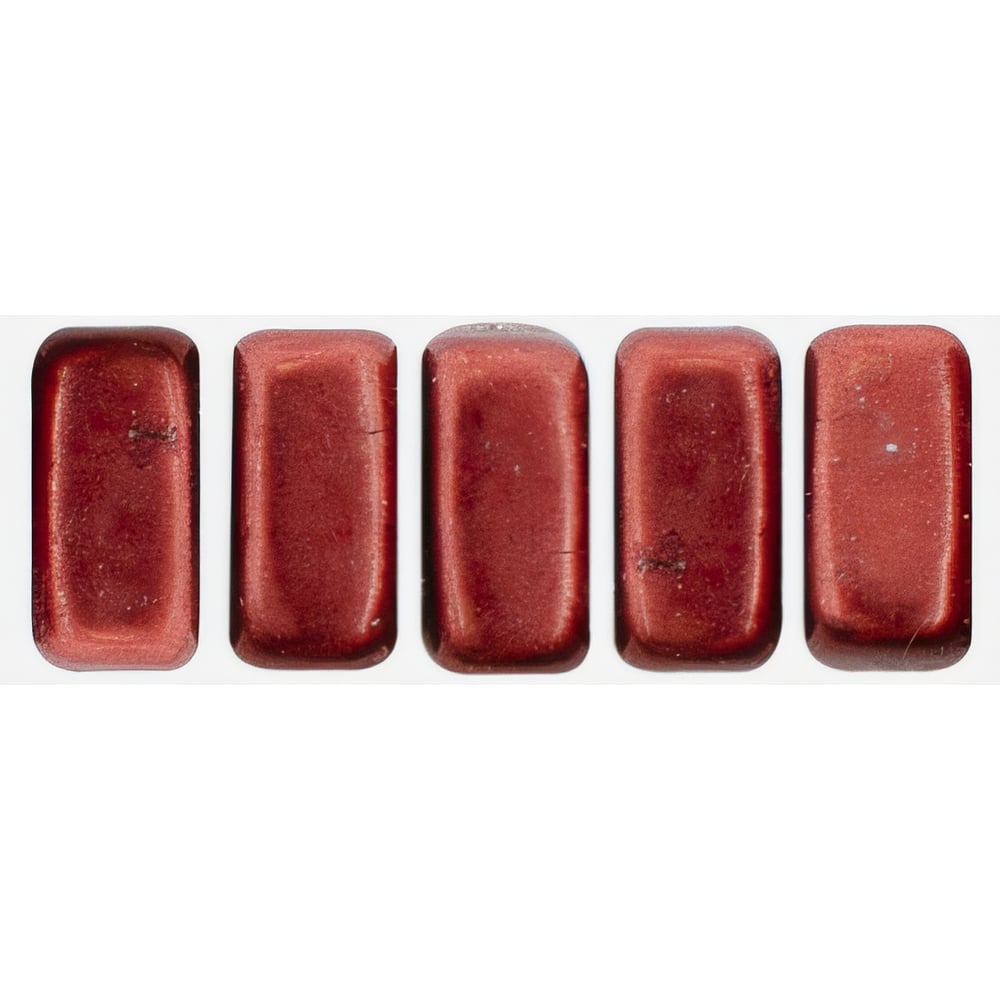 Czech CzechMates Bricks 6 x 3mm ColorTrends: Saturated Metallic Merlot ...