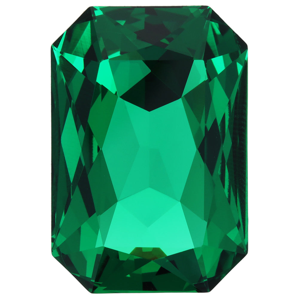 PRESTIGE Crystal, #4627 Octagon Fancy Stone 27mm, Majestic Green (1 ...