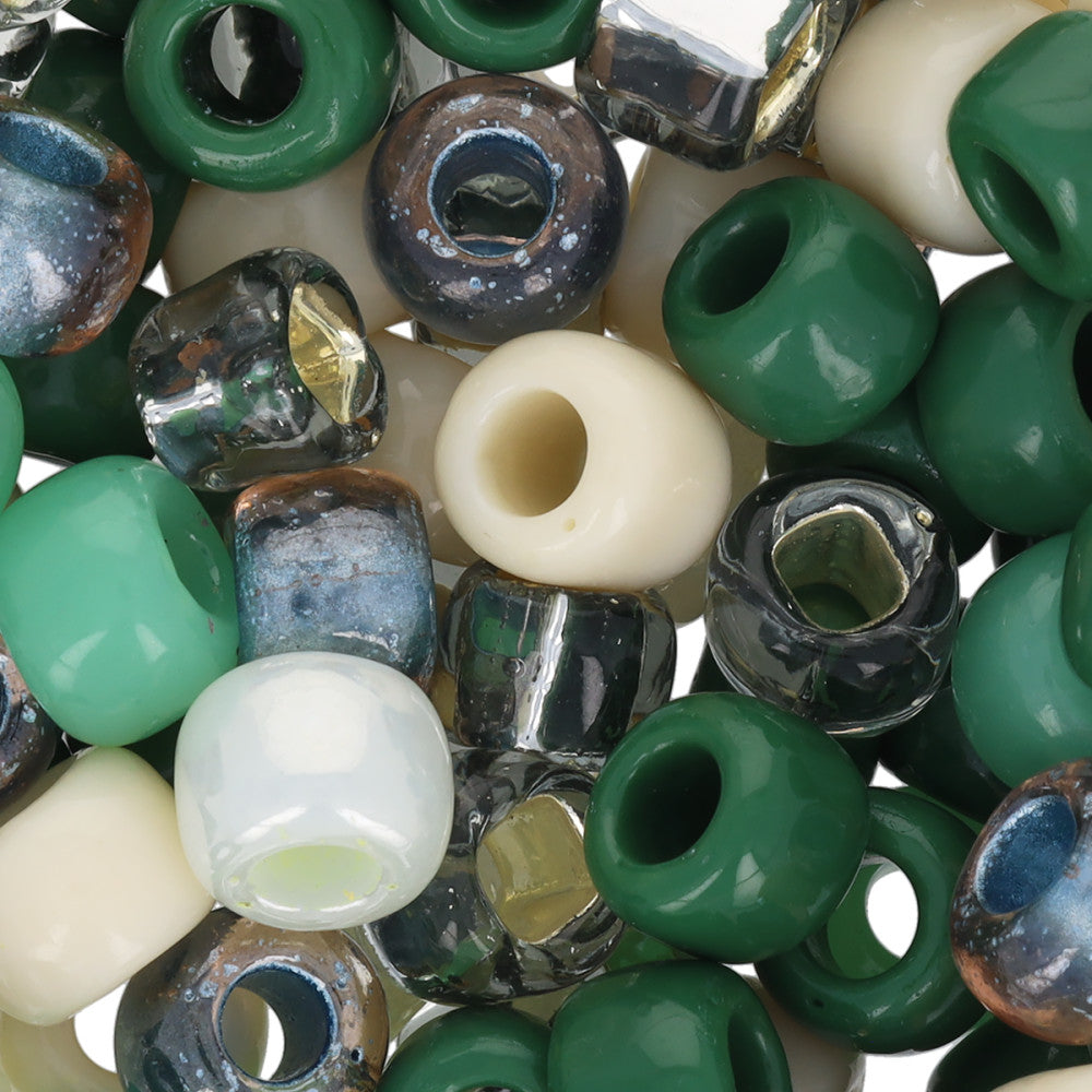 Limited Edition Toho Multi-Shape Glass Beads, Sage Mist Seed Bead Mix ...