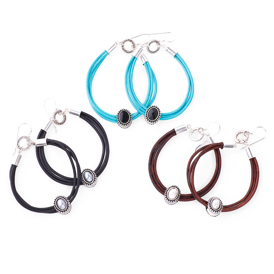 Jewelry Kit, Leather Lasso Limited Edition Trio Earring Set - Stargazer ...