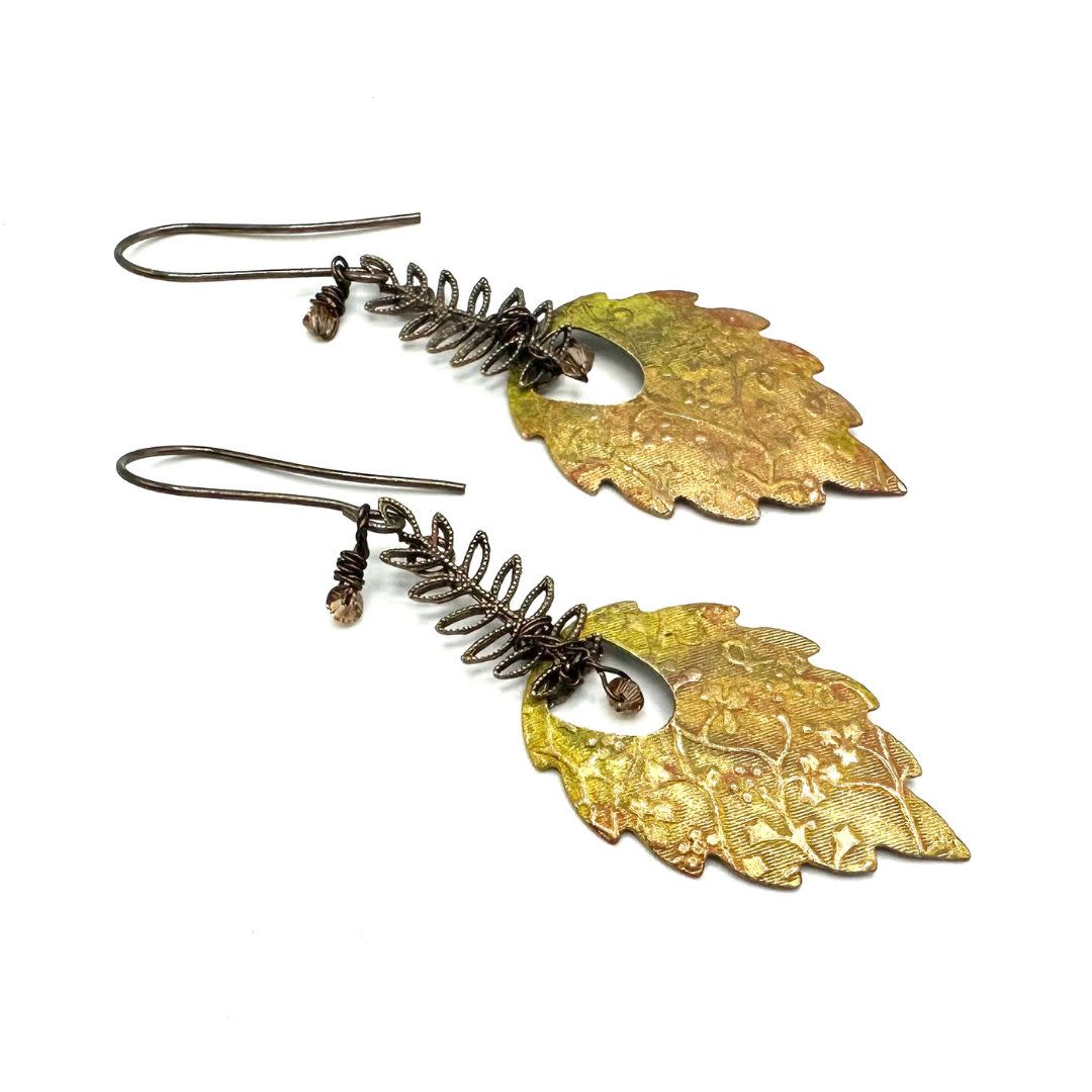 Longing for Fall Earrings (Reboot) — Beadaholique