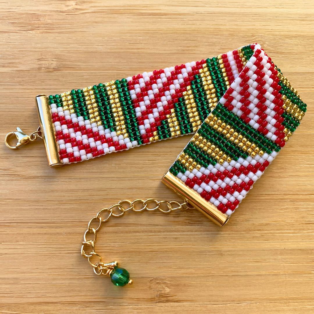 Christmas Festivities Loom Bracelet — Beadaholique
