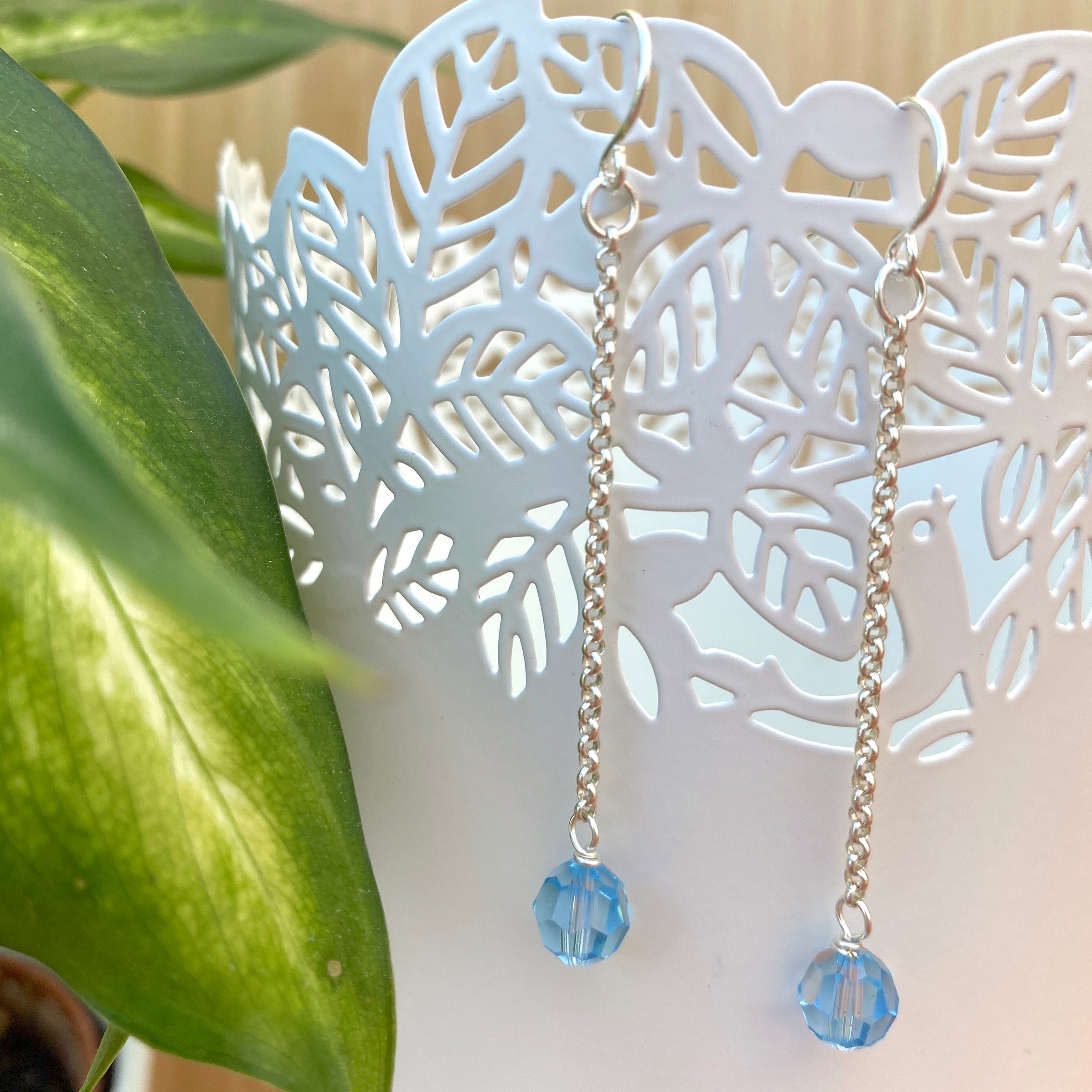 Crystal Swing Earrings — Beadaholique