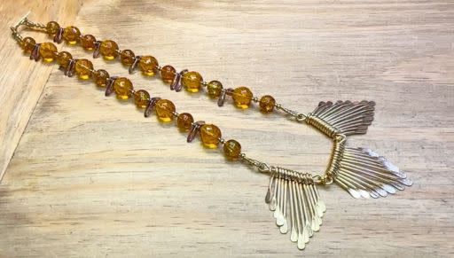 How to Make the Fantastic Fall Statement Necklace by Deb Floros ...