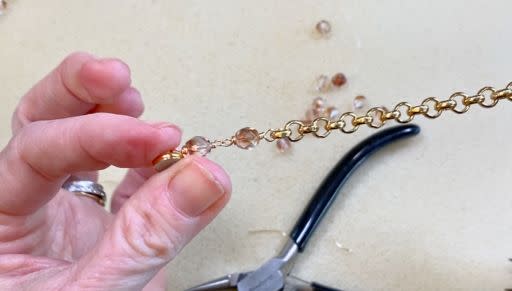 How to Extend a Too Short Chain to Make a Bracelet — Beadaholique