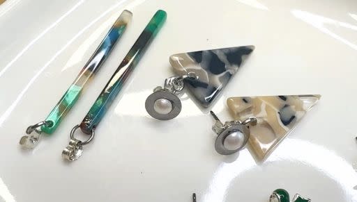 How to Make Interchangeable Earring Dangles with Earring Backs by Deb ...
