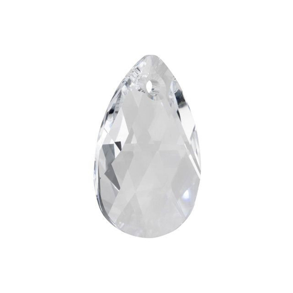 PRESTIGE Crystal, #6106 Pear-Shaped Pendant 22mm, Crystal (1 Piece ...