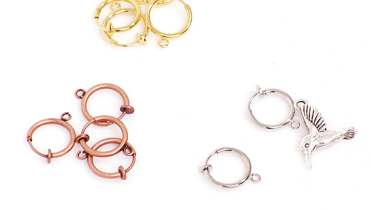 How to Use Push Back Spring Earring Findings — Beadaholique