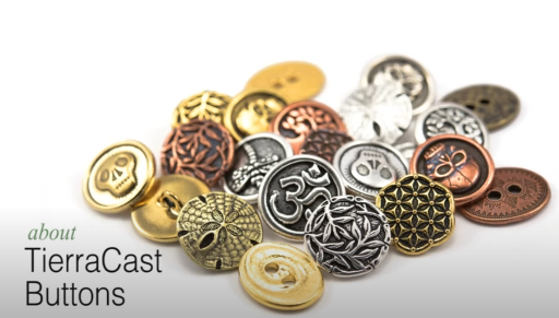 From the Brand: All About TierraCast Buttons — Beadaholique