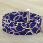 Vivacious Violet Peyote Bracelet — Beadaholique