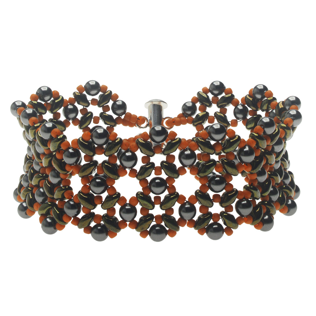 Madison Bracelet in All Hallows' Eve — Beadaholique