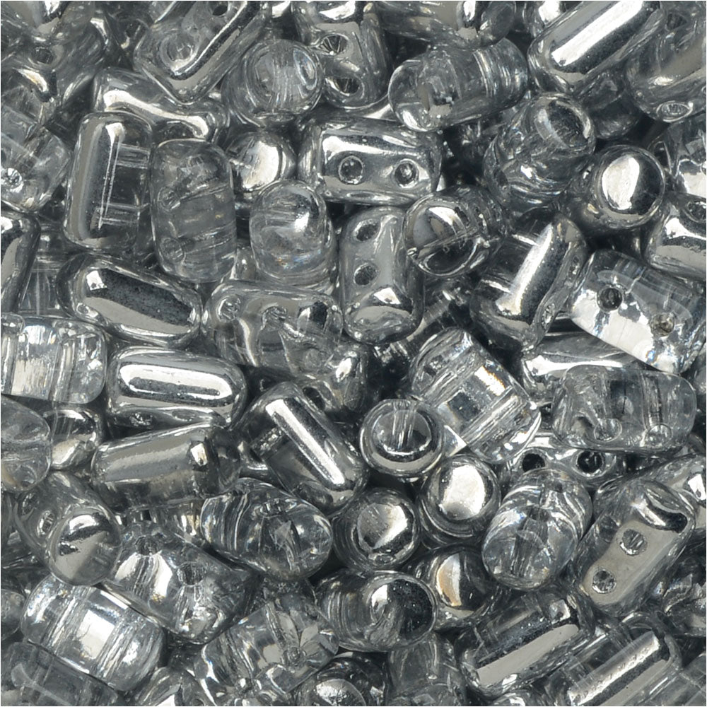 Czech Glass Matubo, Cylindrical 2-Hole Rulla Beads 3x5mm, Labrador (22 ...