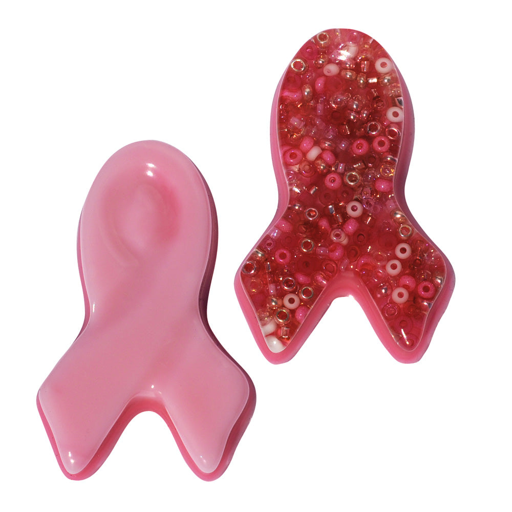 Retired - Pink Ribbon Magnet Set — Beadaholique