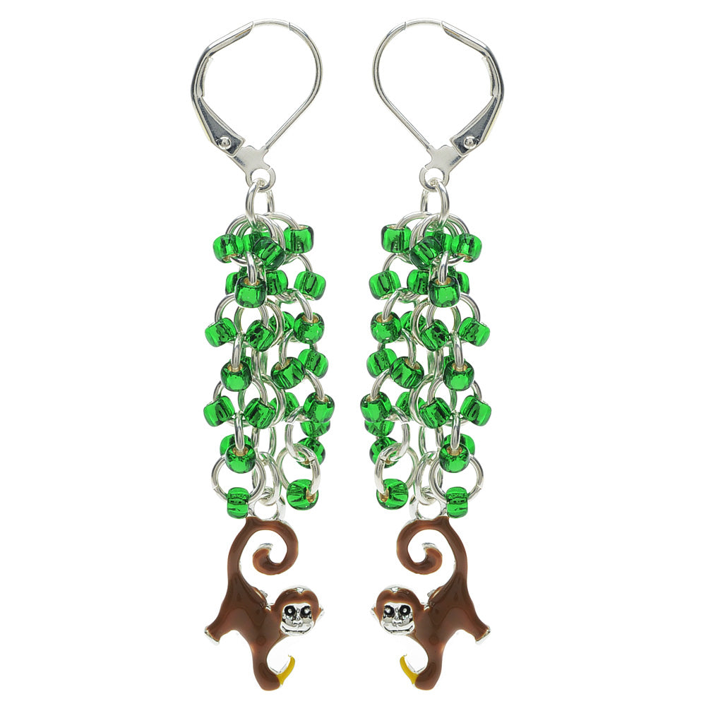 Retired - Monkey Around Earrings — Beadaholique