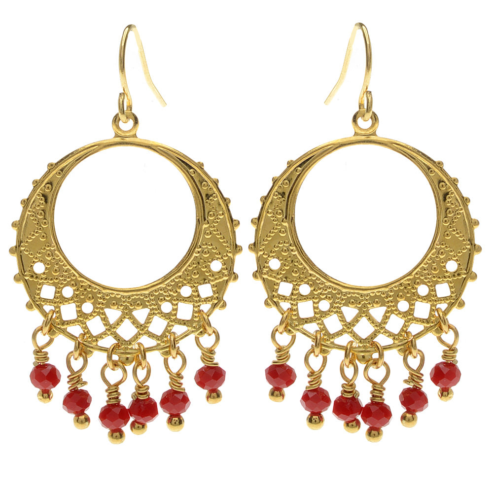 Retired - Gypsy Jewel Earrings — Beadaholique