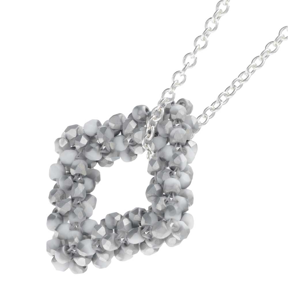 Retired - Silver Lining Necklace — Beadaholique