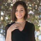 Retired - Emilia Layered Necklace in Silver — Beadaholique