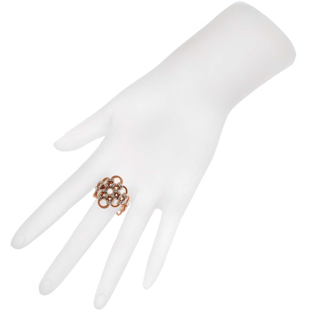 Japanese 12-in-2 Flower Ring — Beadaholique