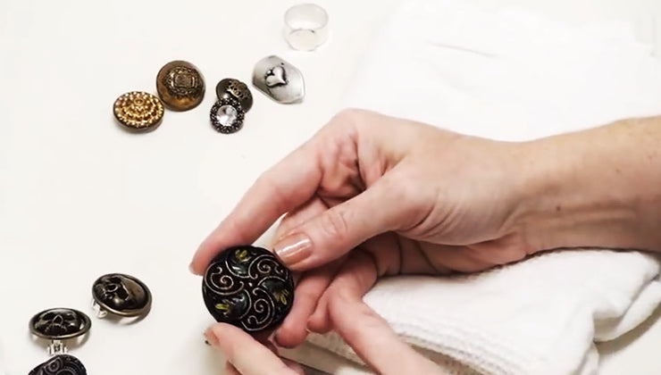 How to Remove a Button Shank — Beadaholique