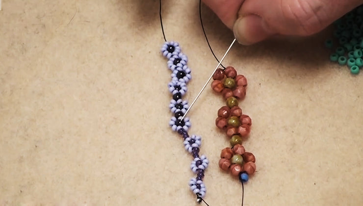 How to Bead Weave a Daisy Chain — Beadaholique