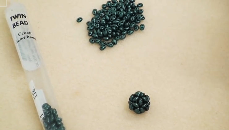 How to Make a Beaded Bead Using Twin Beads — Beadaholique