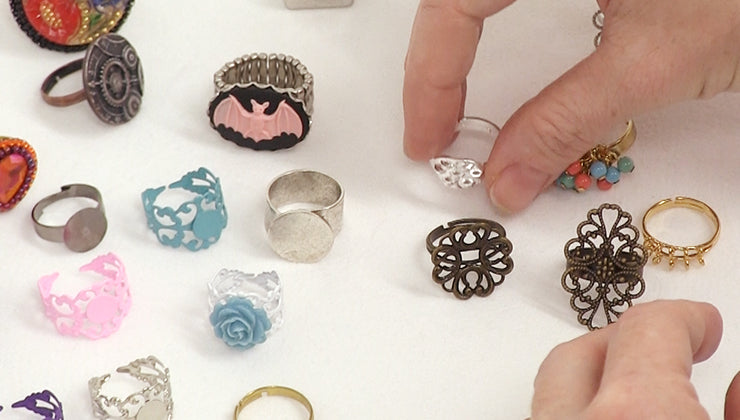 Overview of Ring Findings for Jewelry Making — Beadaholique