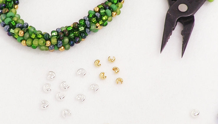 Quick Tip: Different Ways to Use Crimp Covers — Beadaholique