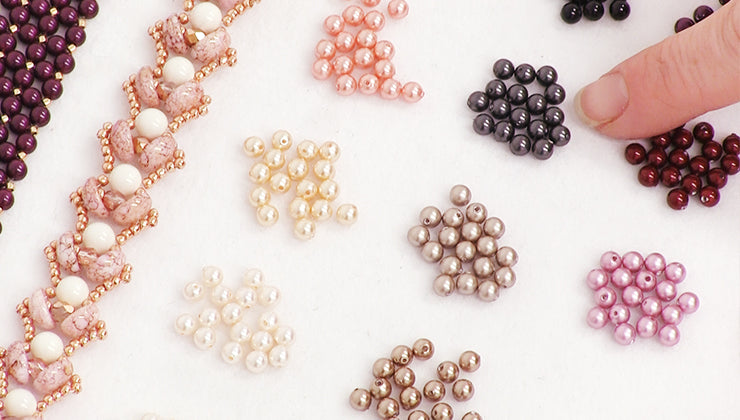 Visual Guide to Austrian Crystal Pearl Colors — Beadaholique