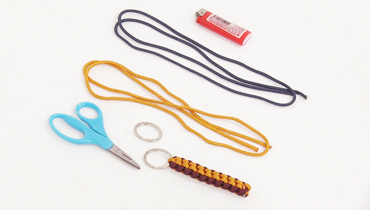 How to Make a Paracord Box Knot Keychain — Beadaholique