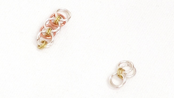 How to do a Helm Chain Weave in Chain Maille — Beadaholique