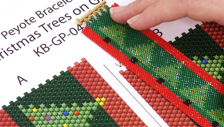 How to Read a Peyote Pattern Bead Chart — Beadaholique