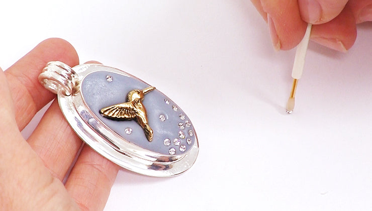 How to Make an Embedded Object Pendant with EnviroTex Jewelry Clay ...