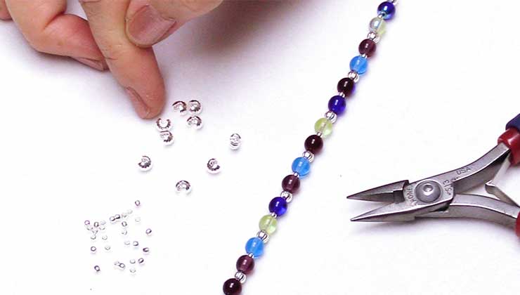 Quick Tip: Using Crimp Beads & Crimp Covers as Metal Beads — Beadaholique