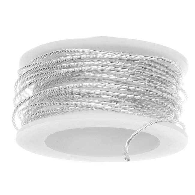 Artistic Wire, Twisted Craft Wire 20 Gauge Thick, Tarnish Resistant Si ...